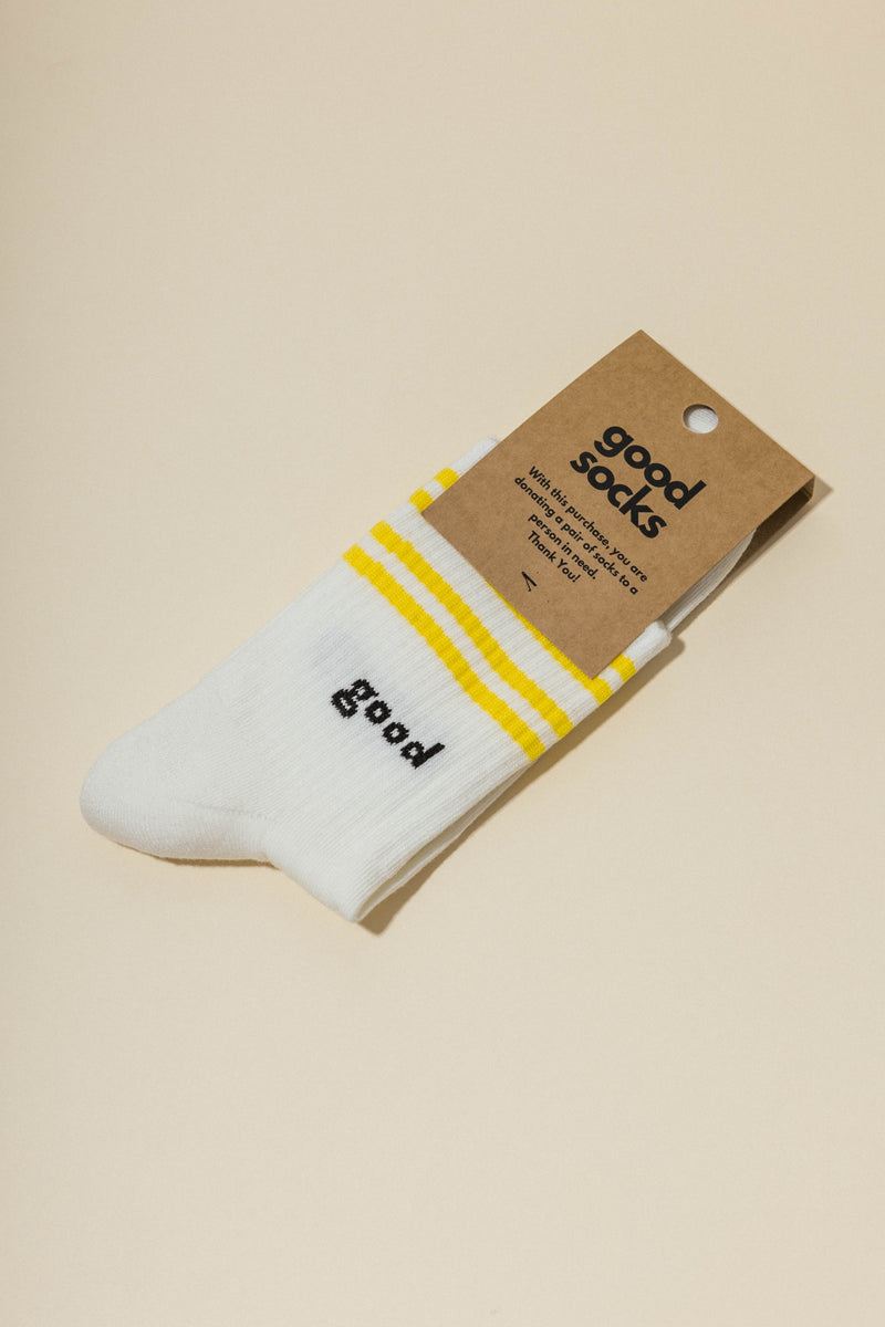 Good Socks - Classic Yellow – Good-Socks.de