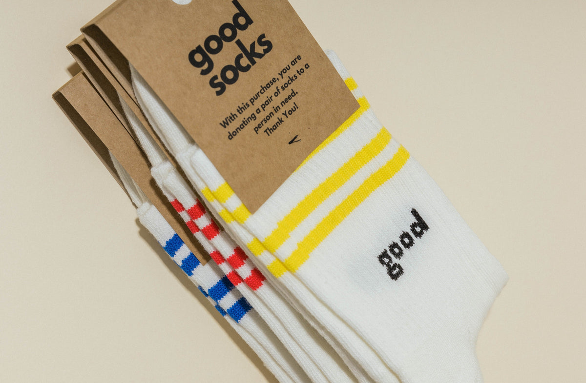 Primary Color Set Organic - Red, Blue & Yellow – Good-Socks.de